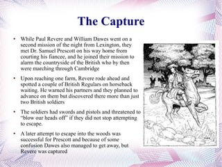 Theme 7 part 2 - Paul Revere's Ride | PPT