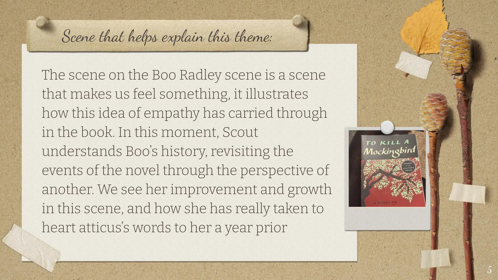 Theme Analysis: To Kill a Mockingbird Theme Analysis | PDF