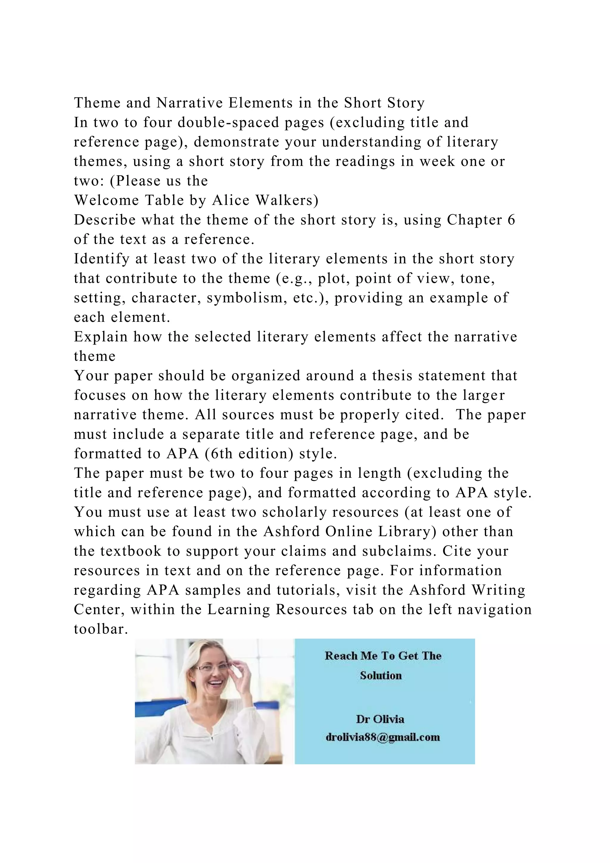 Theme and Narrative Elements in the Short StoryIn two to four doub.docx