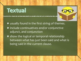 Theme and rheme 1 | PPTX