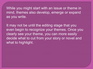 Theme and setting | PPTX