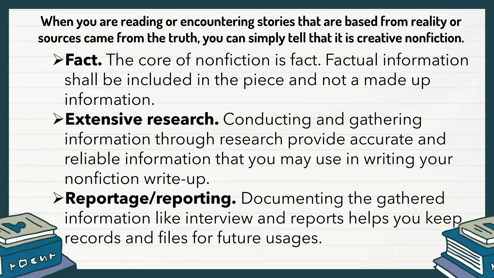 Analyzing theme and techniques in creative non-fiction.pptx | Fiction ...