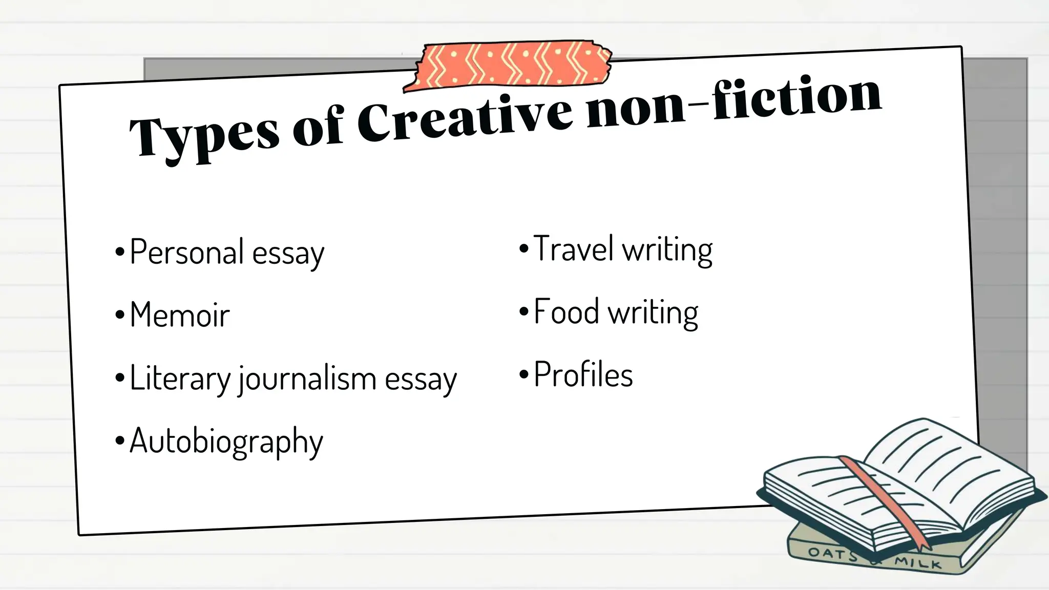 Analyzing theme and techniques in creative non-fiction.pptx | Fiction ...