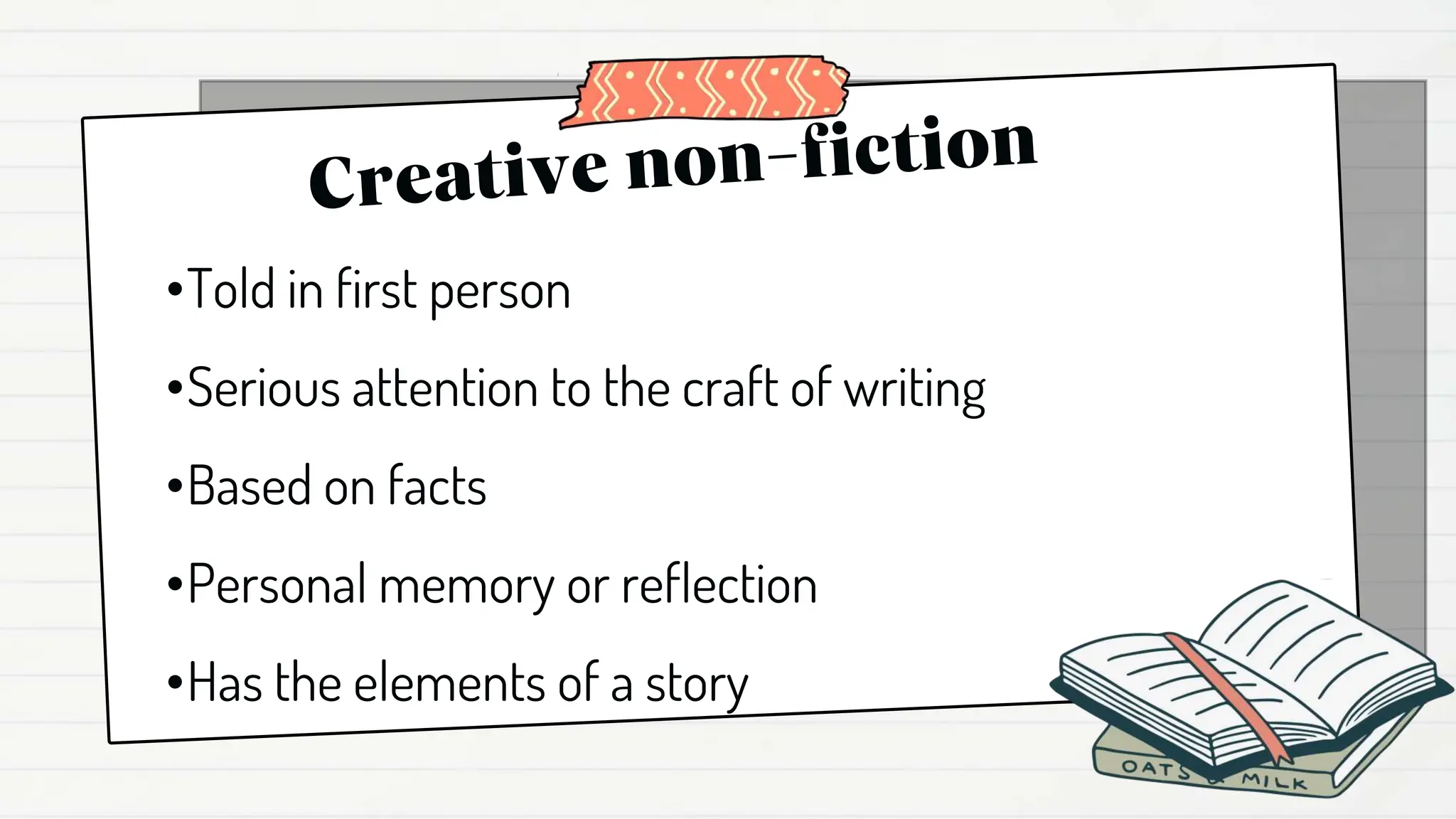 Analyzing theme and techniques in creative non-fiction.pptx | Fiction ...