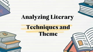 Analyzing theme and techniques in creative non-fiction.pptx | Fiction ...
