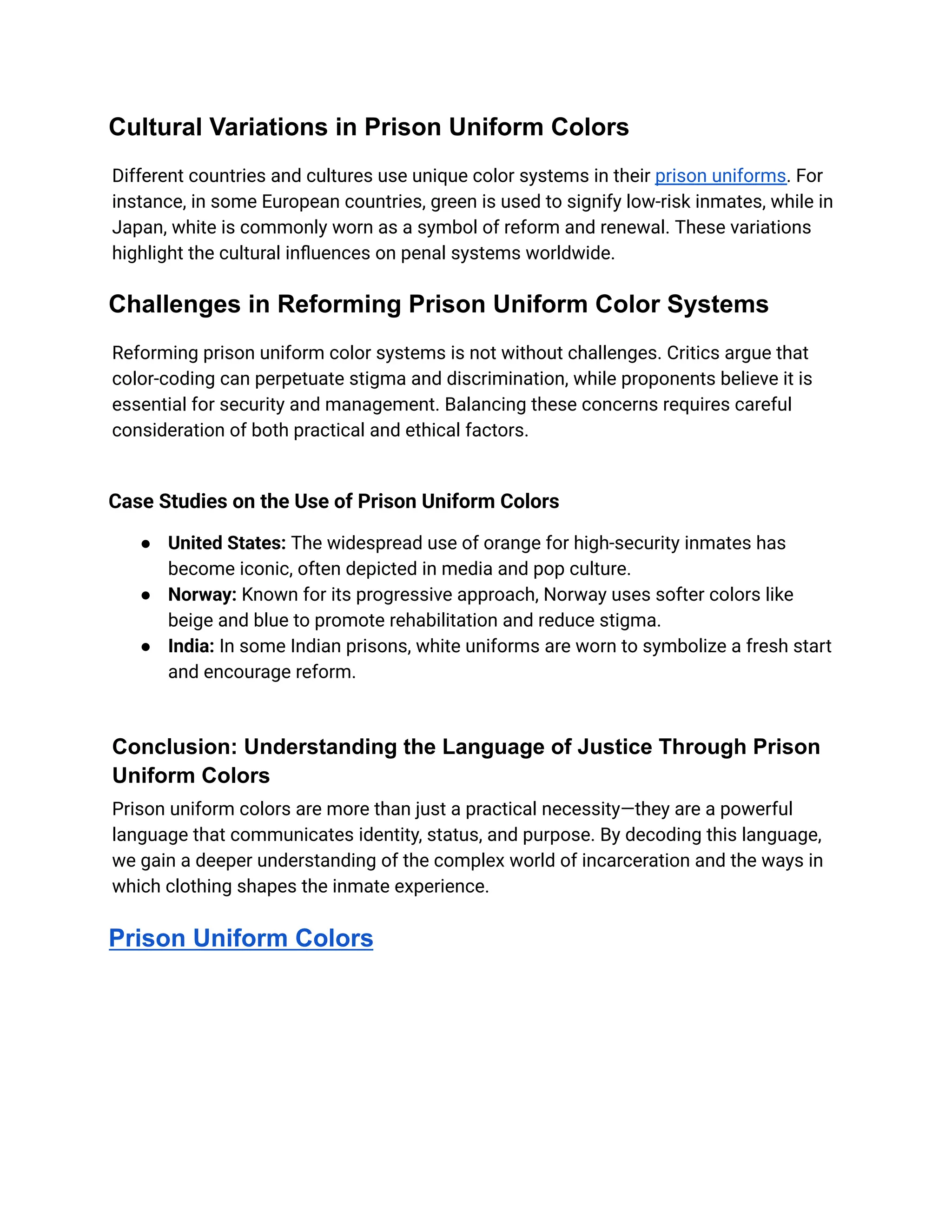 The Meaning Behind Prison Uniform Colors_ Decoding the Language of ...
