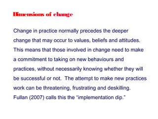 The meaning of educational change | PPT