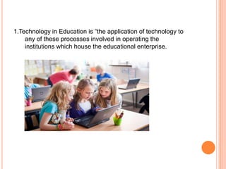 Chapter 1.The meaning of educational technology | PPT