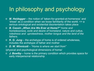 The meaning of home | PDF