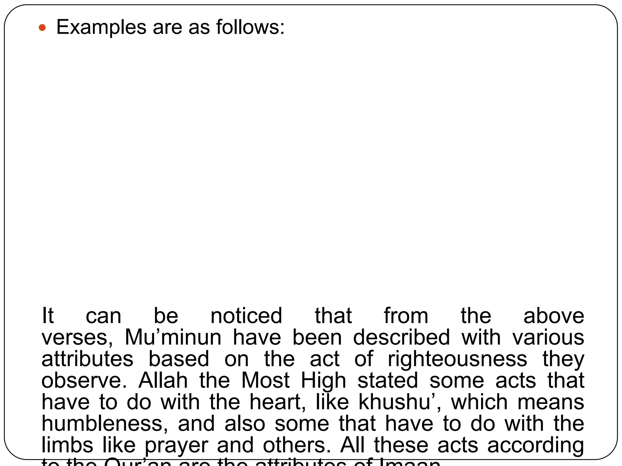 The Meaning of Iman in Islam: The Views of Islamic Sects | PPTX