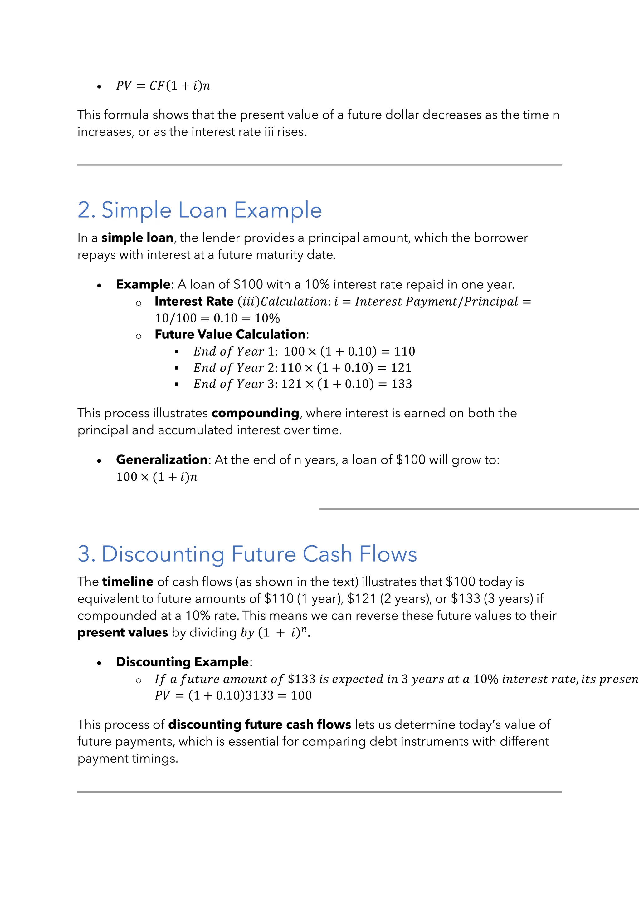 The Meaning of Interest rate Chp 4 Money and banking.pdf