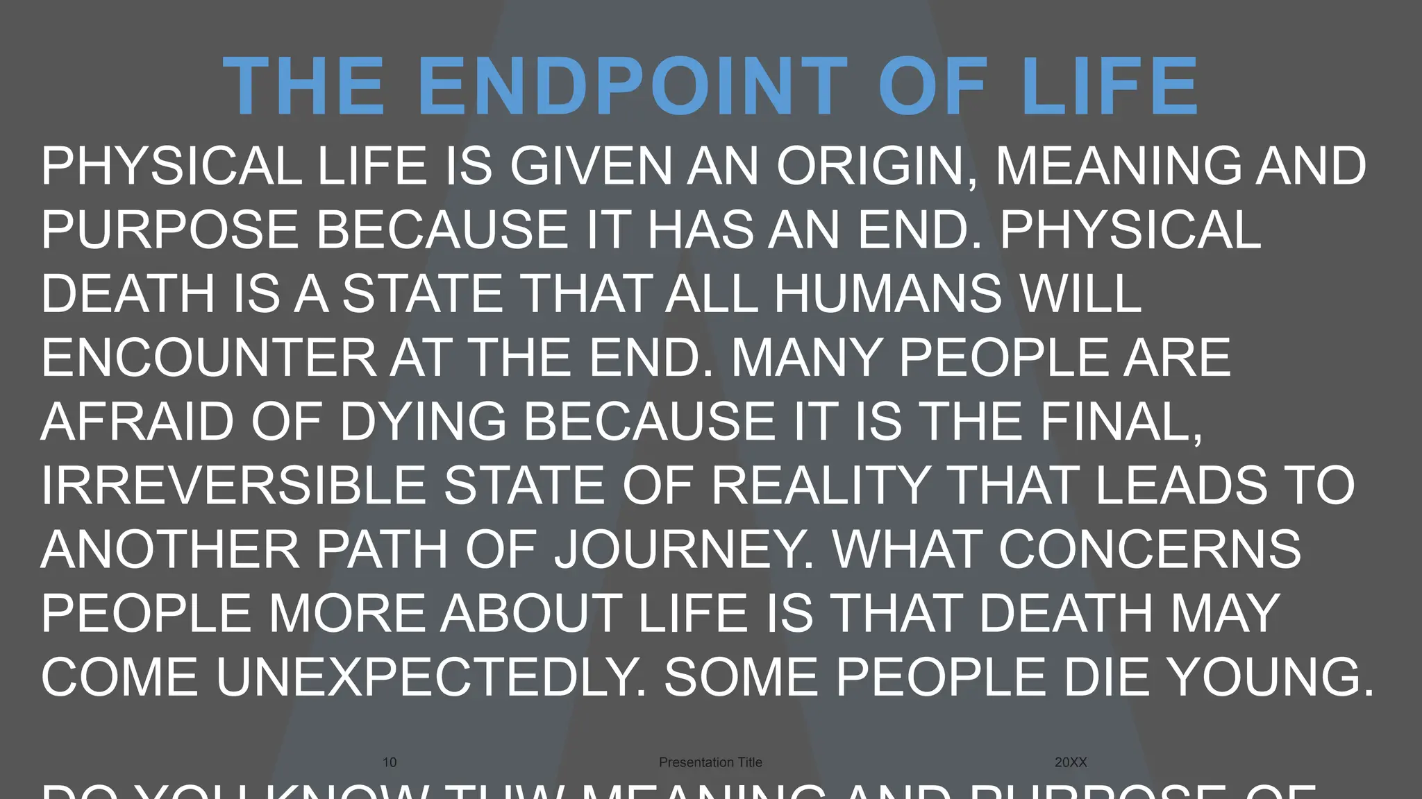 The meaning of life intro to philosophy of human person | PPTX