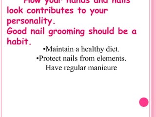 The meaning of manicure | PPT