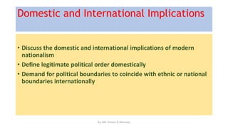The Meaning of Nationalism in Europe and International Relations | PPT