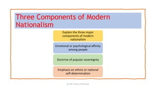 The Meaning of Nationalism in Europe and International Relations | PPT