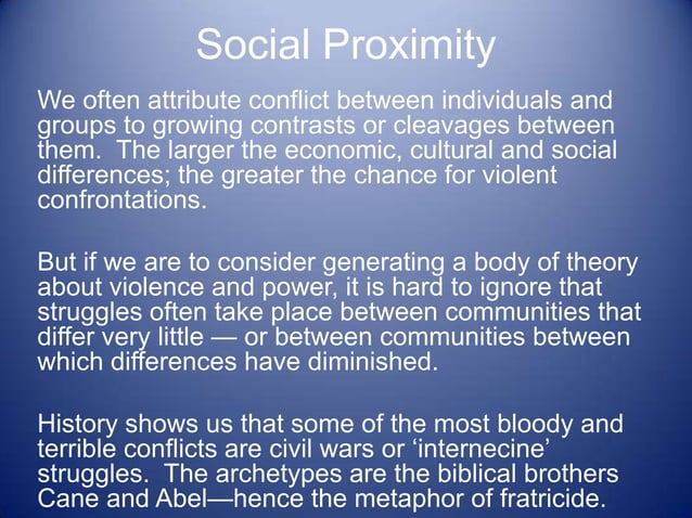 The Meaning of Violence | PPT