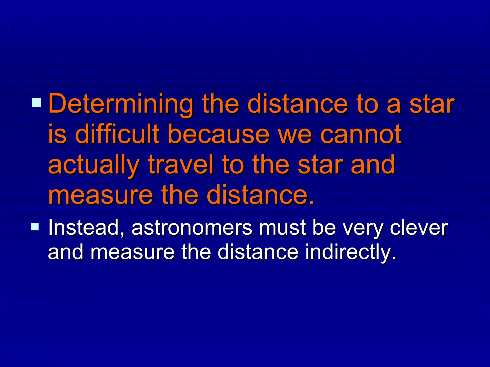 The Measurement Of Distance 1 | PPT