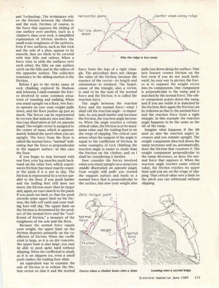 The mechanics of rock climbing the amateur scientist | PDF