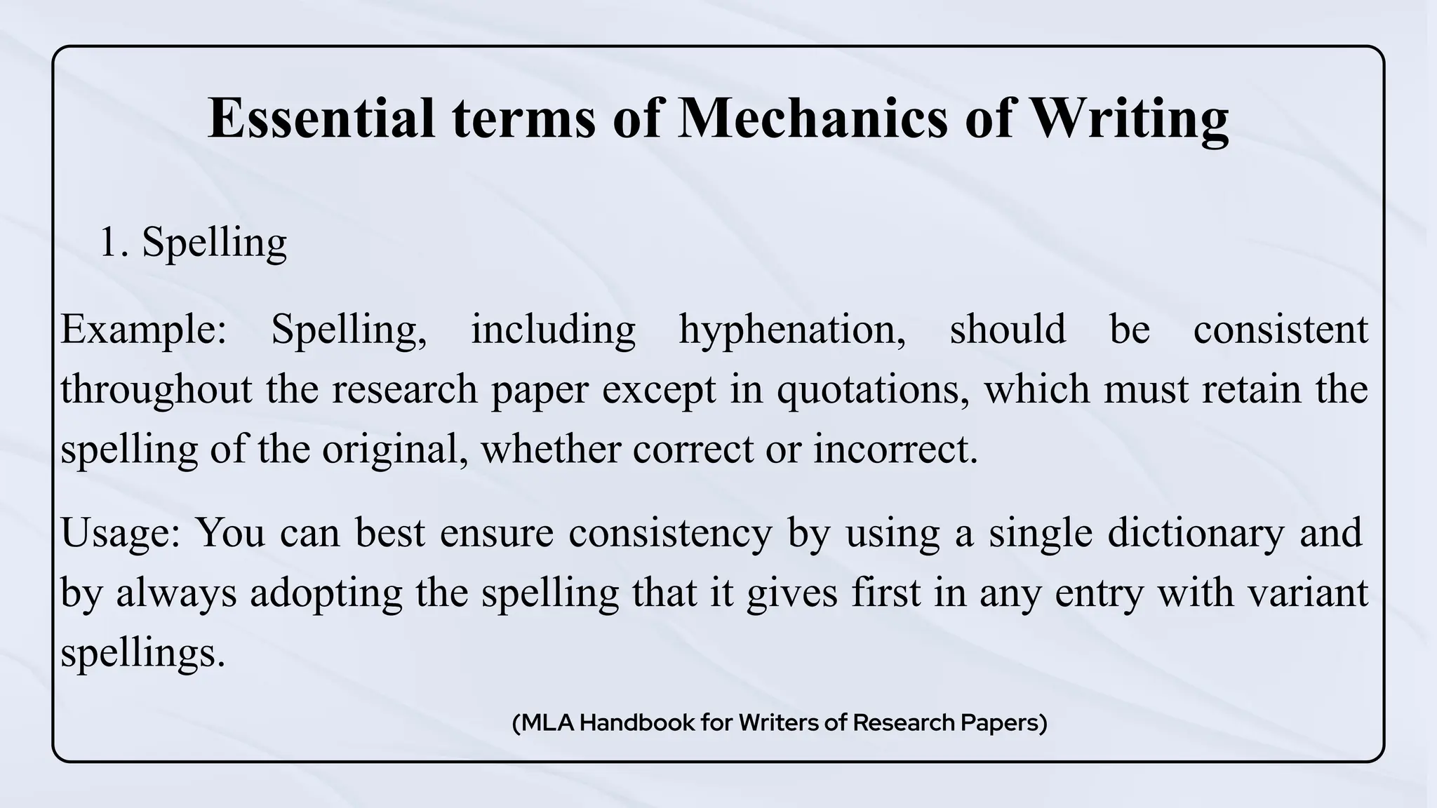 _The Mechanics of Writing _ Spelling, Punctuation and Formatting.pdf