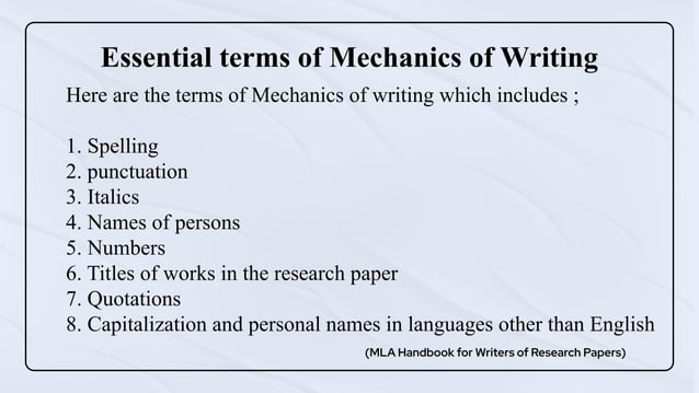 _The Mechanics of Writing _ Spelling, Punctuation and Formatting.pdf