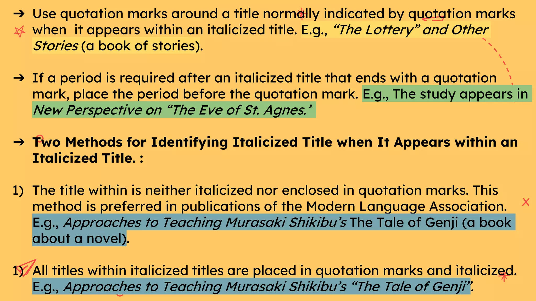 The Mechanics of Writing _ Titles of Works in the Research Paper.pptx ...