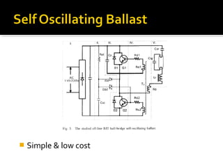 The mechanism of electronic ballast | PPT