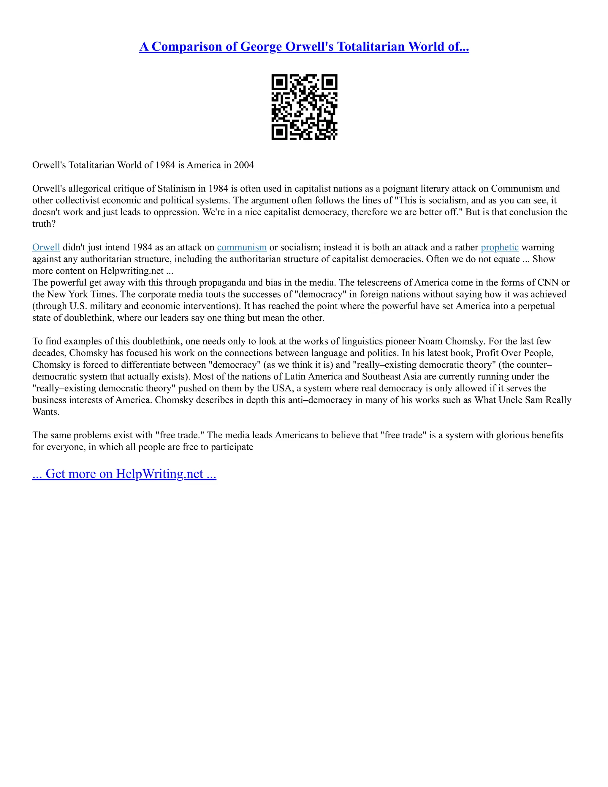 The Media As Conduit For Political Propaganda Essay | PDF