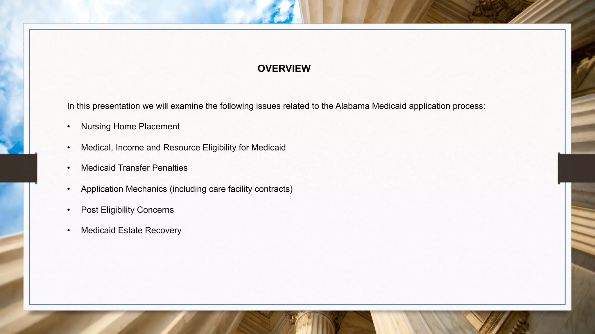 The Medicaid Application Process | PDF