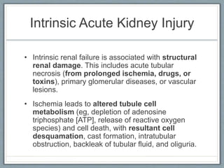 The Medical Assessment and Management of Oliguria | PPTX