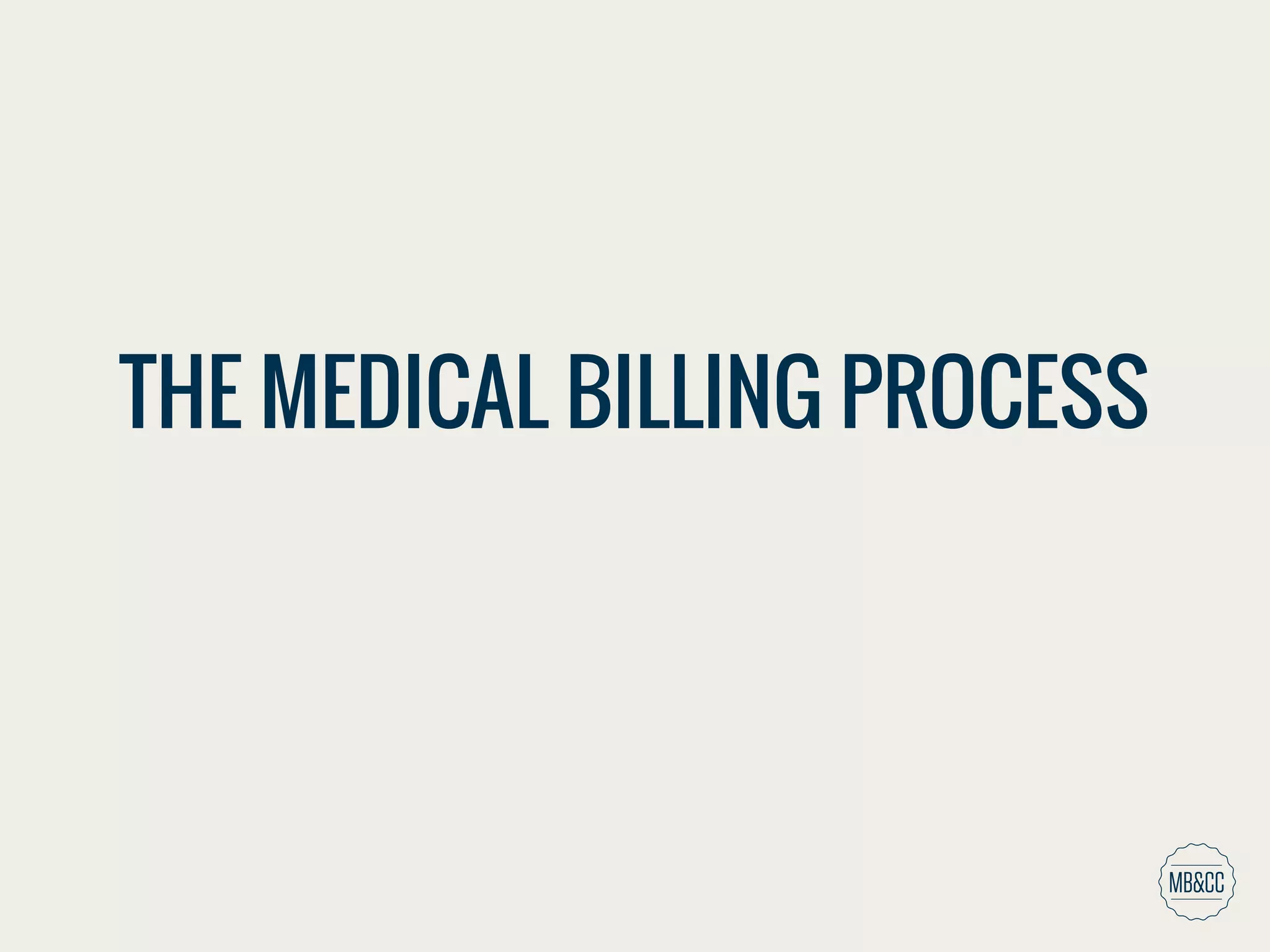 The medical billing process | PDF