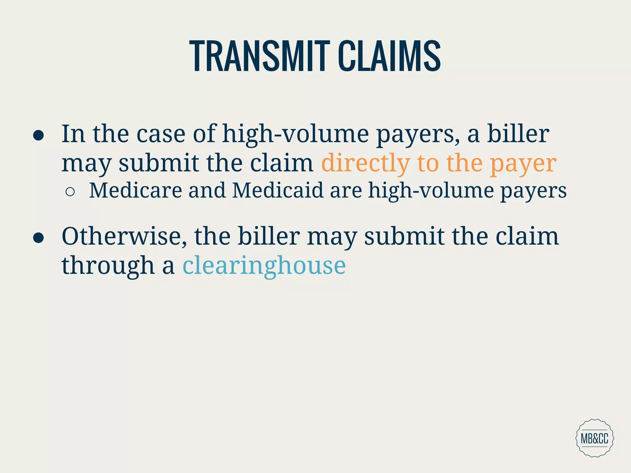 The medical billing process | PDF