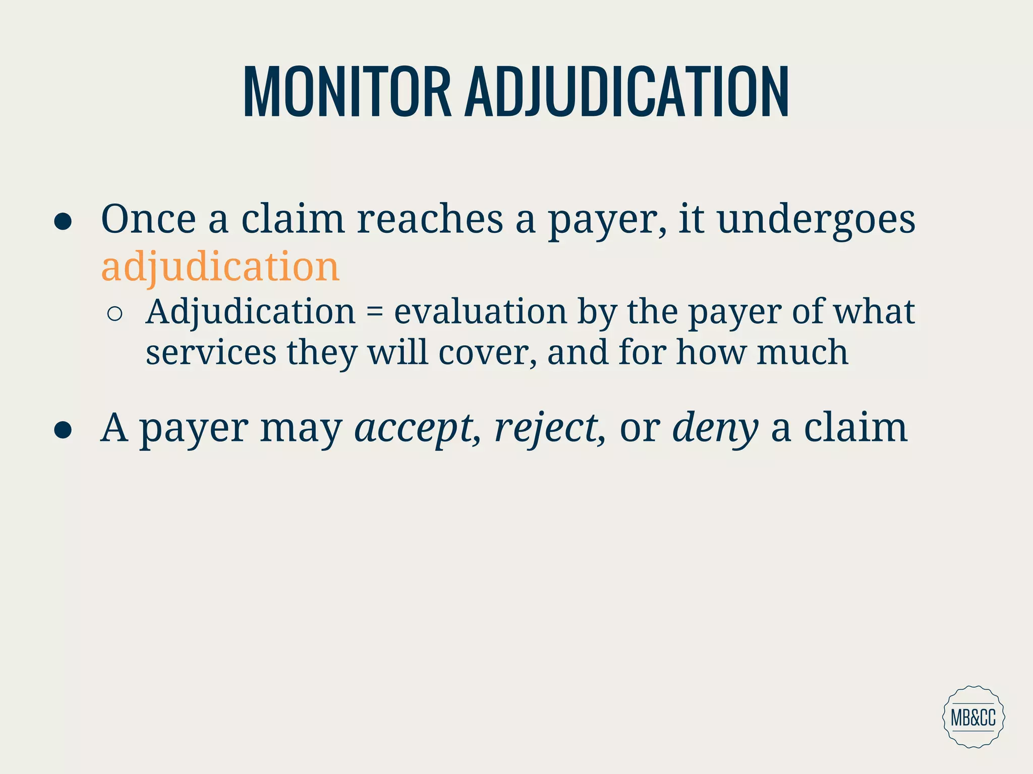 The medical billing process | PDF