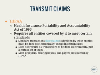 The medical billing process | PDF | Health Insurance | Insurance