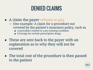 The medical billing process | PDF | Health Insurance | Insurance