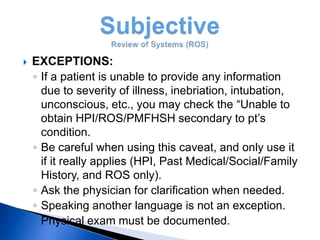 Medical Record for Medical Scribes | PPTX