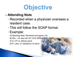 Medical Record for Medical Scribes | PPTX