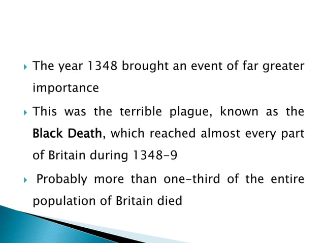 The medieval britain (1066 1485) | PPT