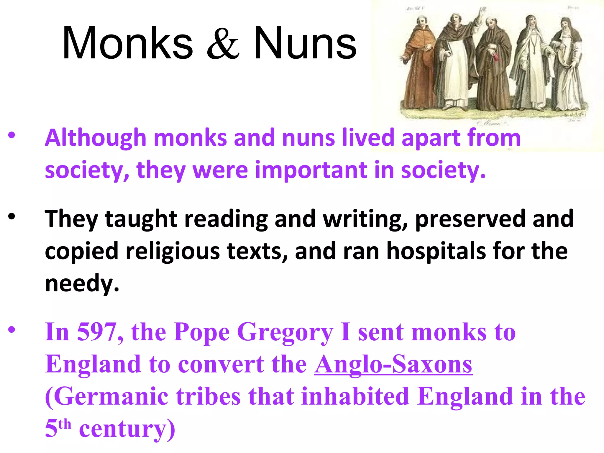 The medieval catholic church | PPT