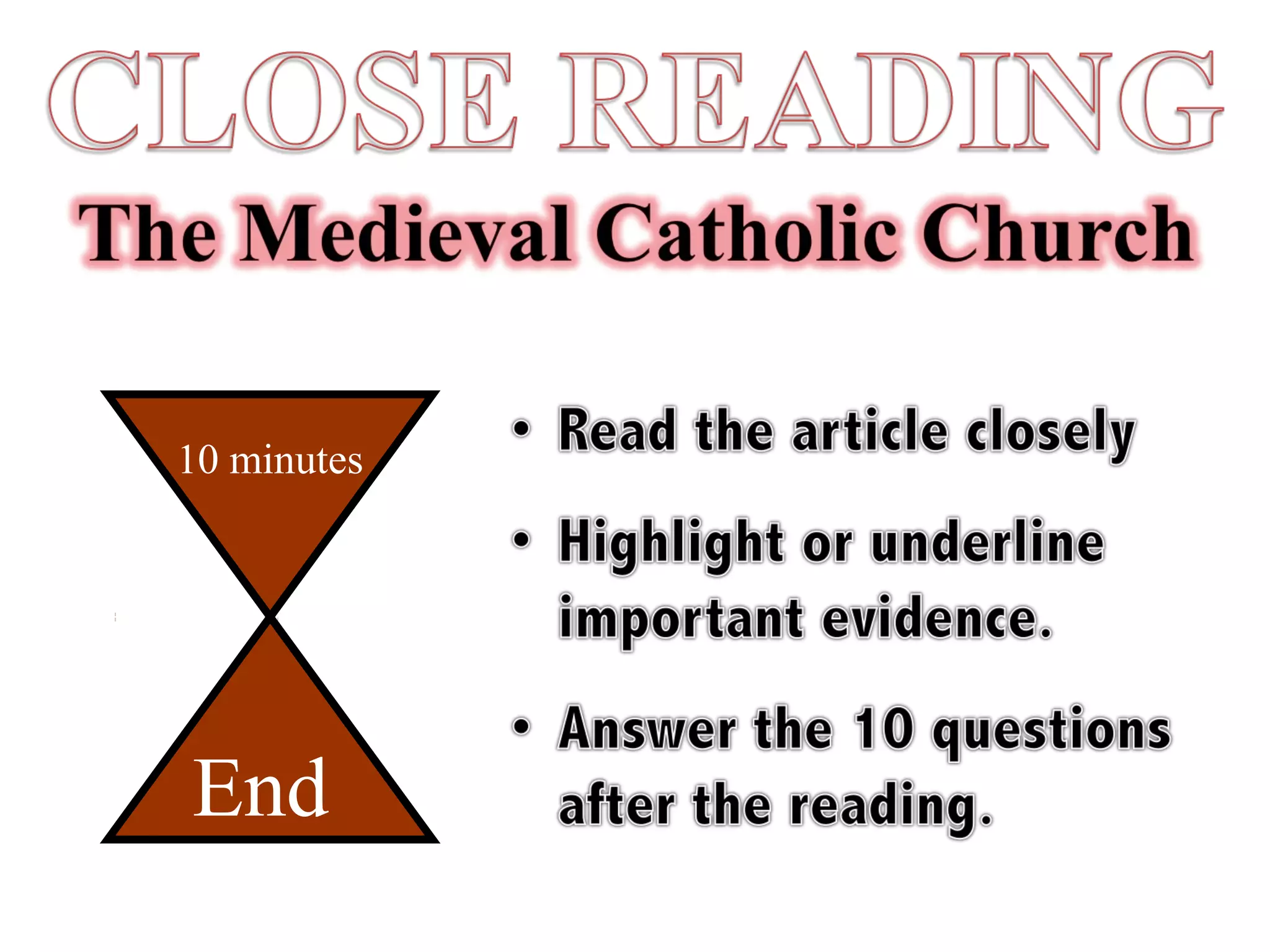The medieval catholic church | PPT