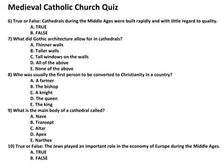 The medieval catholic church | PPT