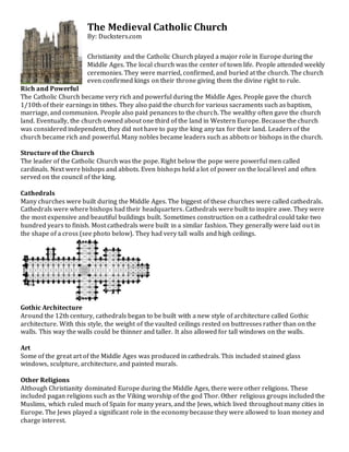 The Medieval Catholic Church article | DOCX