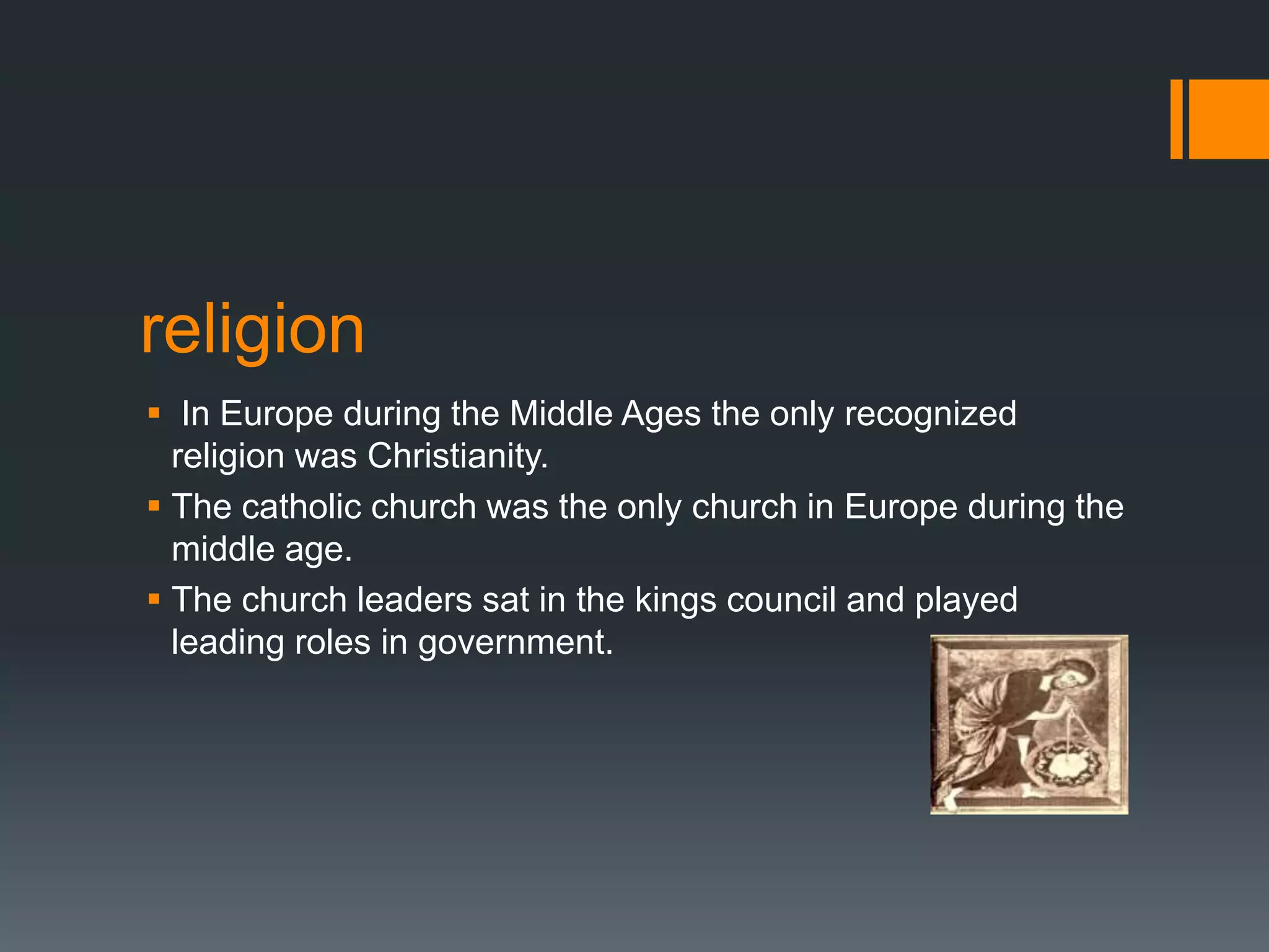 The medieval church | PPTX
