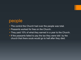 The medieval church | PPTX