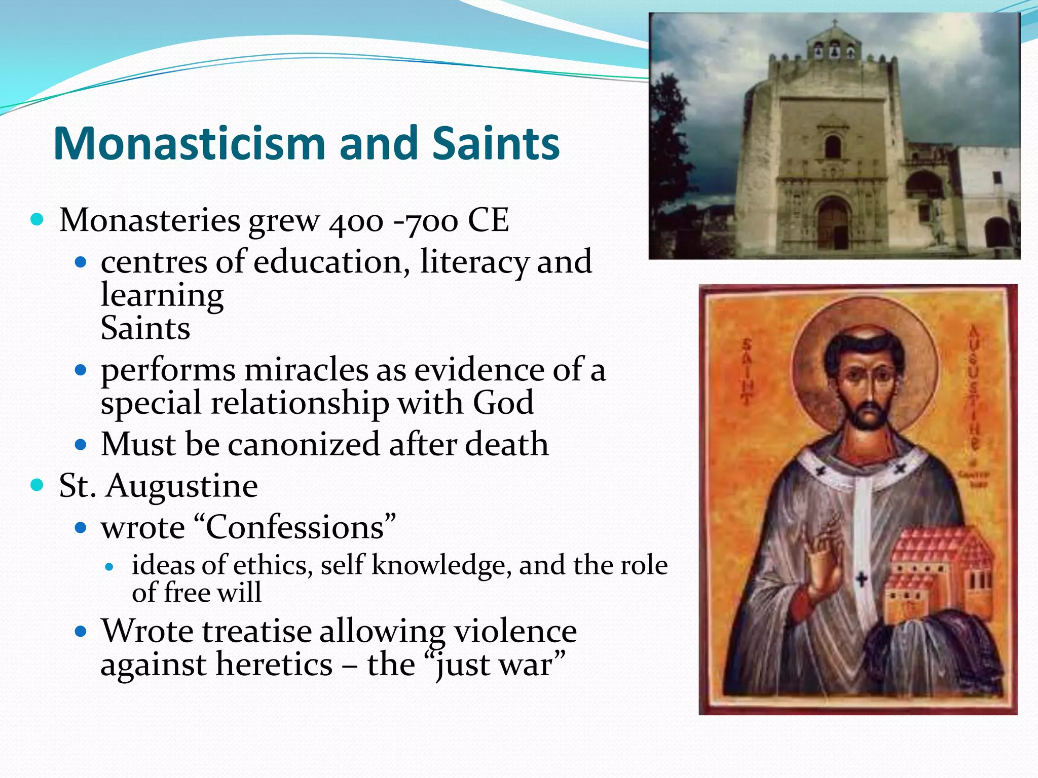 The medieval church | PPTX