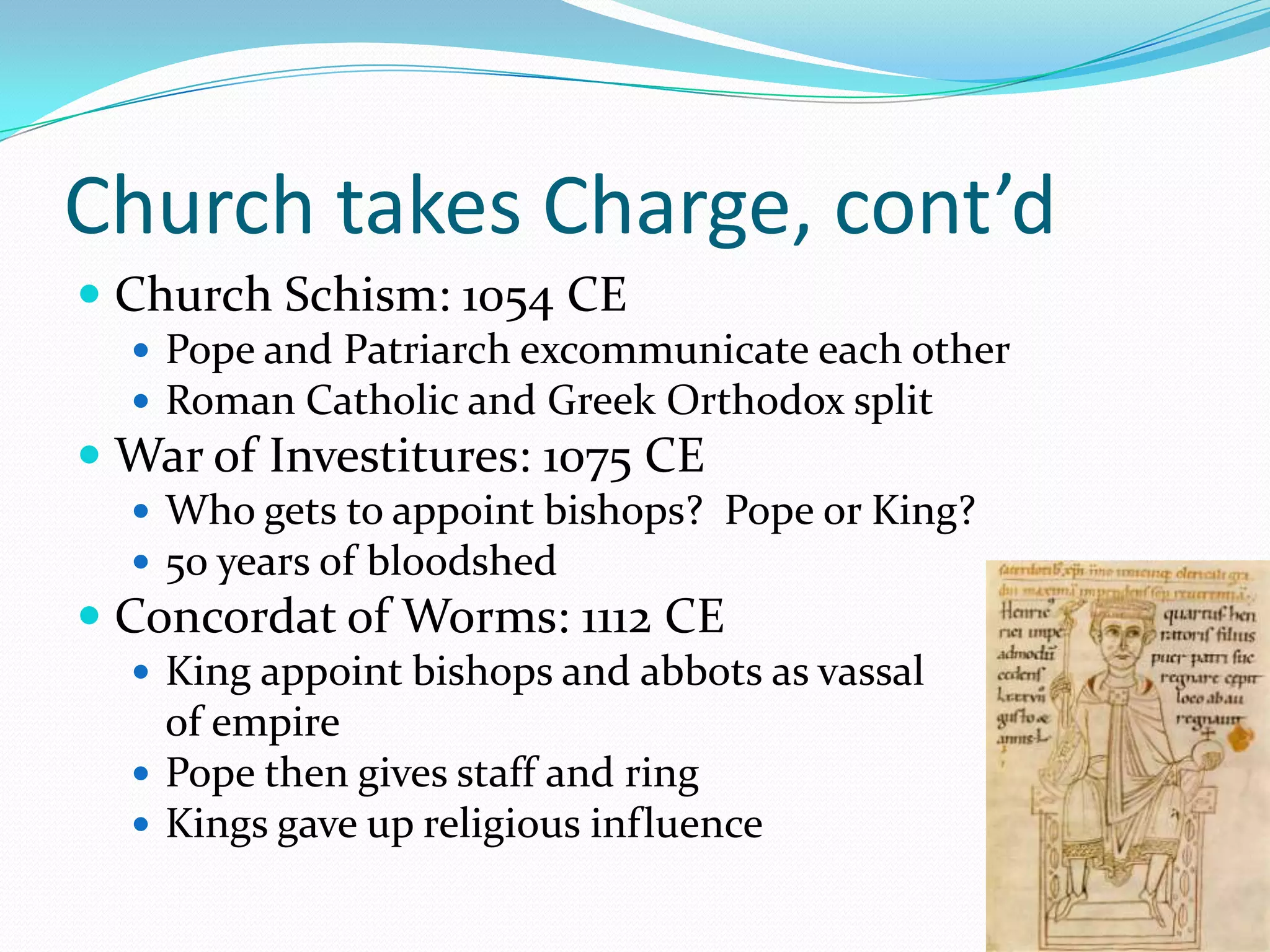 The medieval church | PPTX