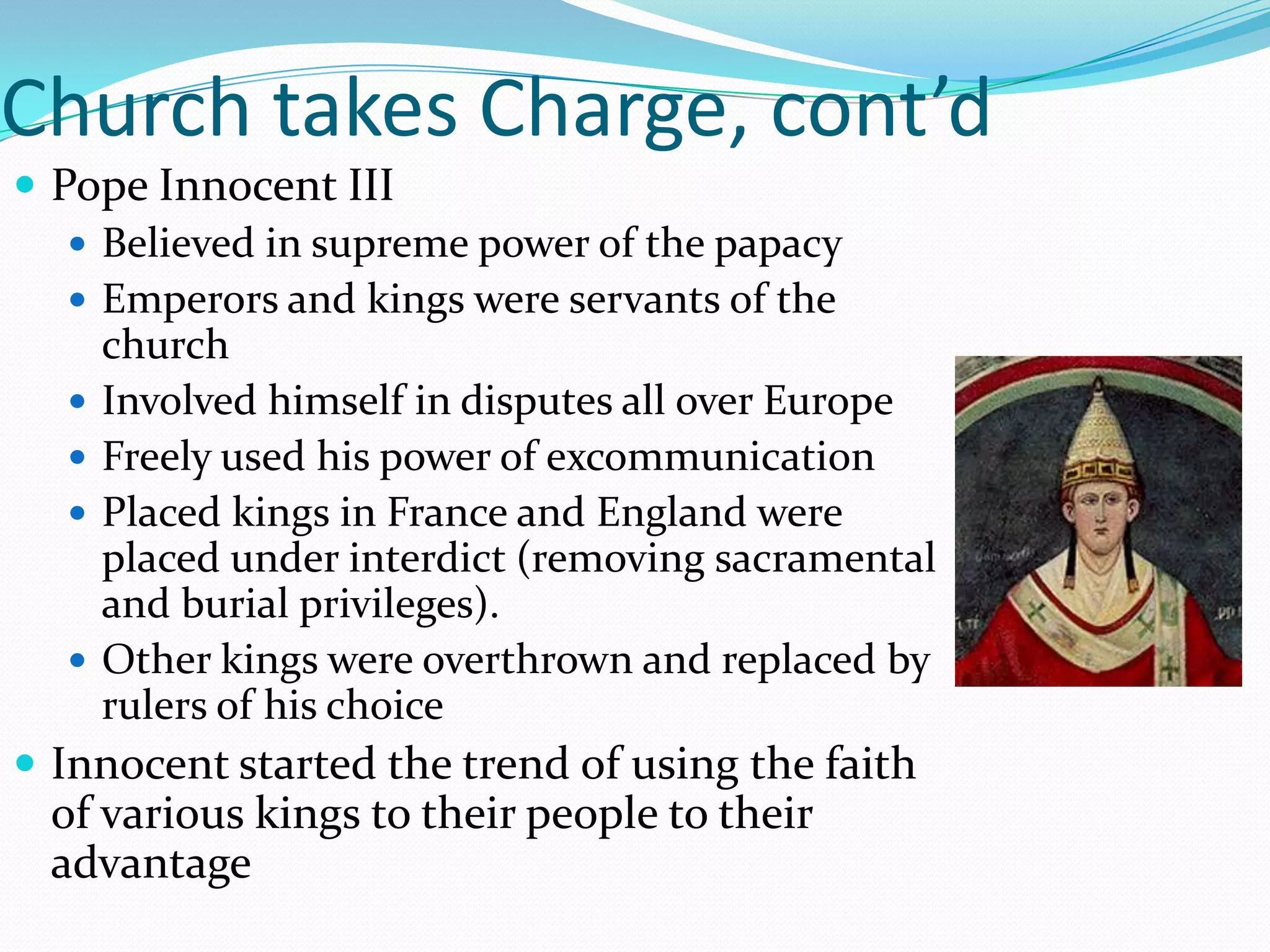 The medieval church | PPTX