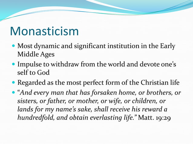 The medieval church | PPTX