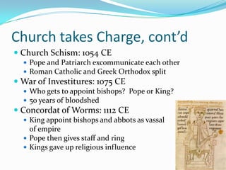 The medieval church | PPTX