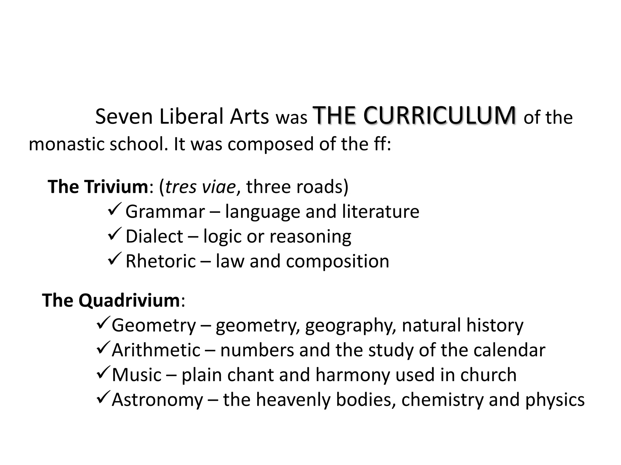 The medieval education (monastic, scholastic, chivalric) | PPTX