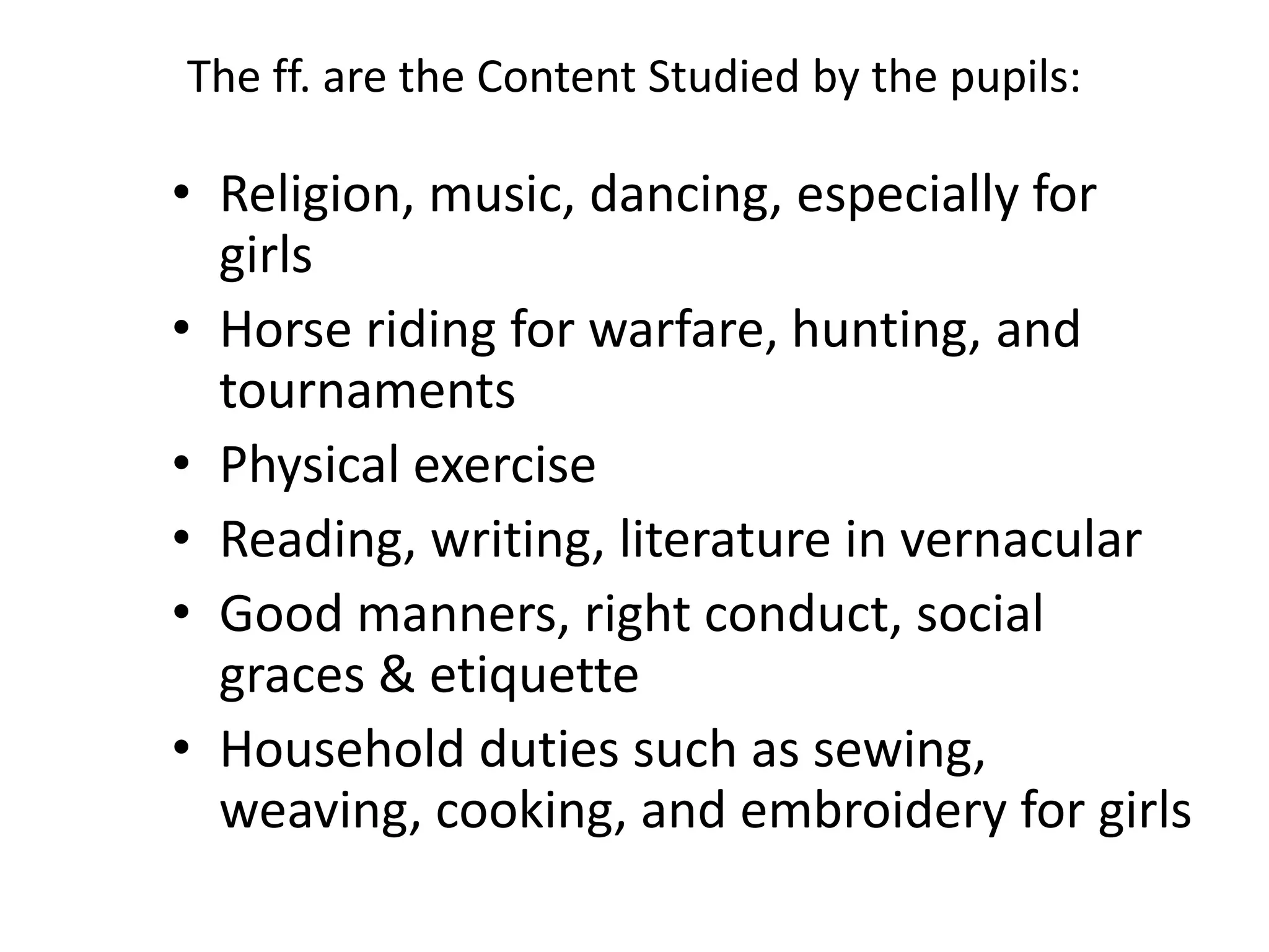 The medieval education (monastic, scholastic, chivalric) | PPTX